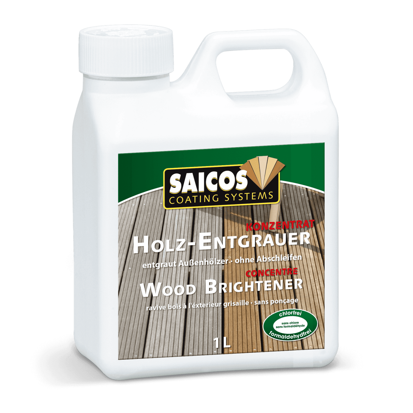 Johannes Fries GmbH & CO KG | Saicos Holz-Entgrauer 1Ltr. | Johannes ...