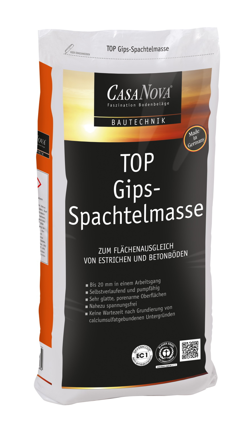 Johannes Fries GmbH & CO KG | CasaNova TOP Gips-Spachtelmasse CAS08 25 ...